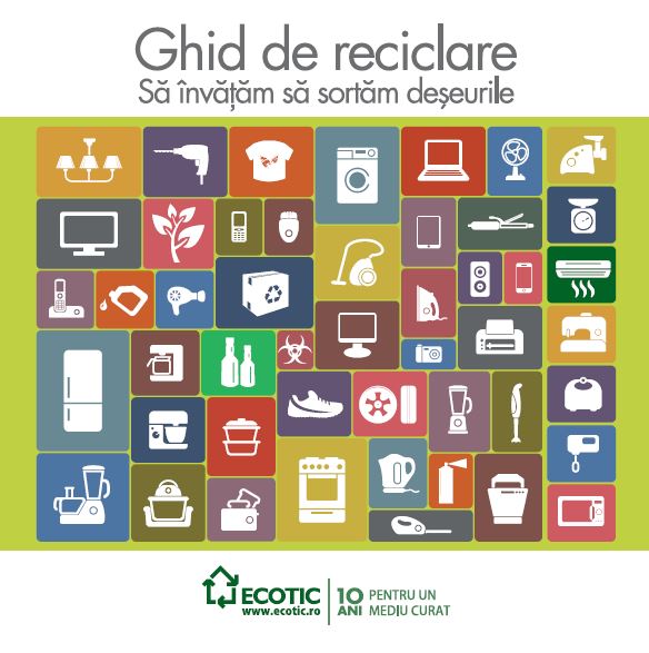 Ghidul de Reciclare te invata sa colectezi separat deseurile! - ECOTIC